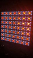 China Warm White 49 * 3w LED Matrix Blinder Light With Beam Compact Base Thin Body for sale