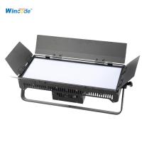 China Professional 150W 100W Studio LED Panel Light High CRI 95 RDM DMX512 w/Barn Doors for sale