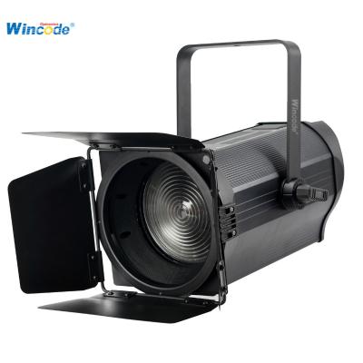China 150W Single Color Fresnel Spotlight Auto Zoom COB LED without Fan for sale