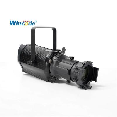 China 200W LED Profile Spotlight RGBW 4 In 1 Leko Ellipsoidal Profile Spot Light For Church Theater TV Station for sale