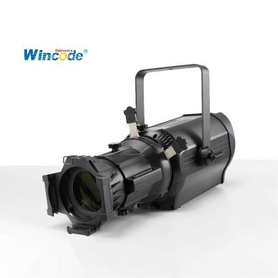 China 300W RGBAW LED Ellipsoidal Spotlight | DMX512/RDM Control | Theater & Studio Lighting for sale