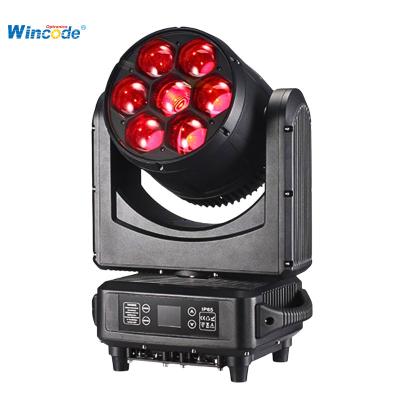 China Outdoor IP65 Waterproof LED Wash Pixel Moving Head 7pcs 60W for sale