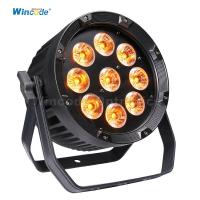 China Portable 12000mAh Lithium Battery LED Stage Up Light Touch Screen 16bit Dimming WiFi / DMX / RDM for sale