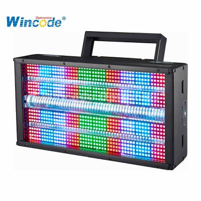 China 1000W IP65 Waterproof LED Strobe Light Cool White + RGB DMX512 for sale