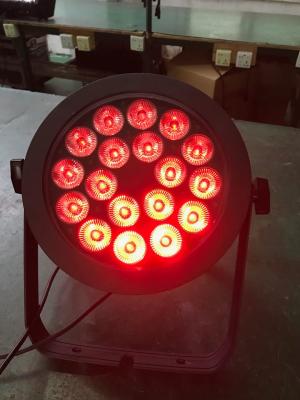 China IP33 Slim Rgbwa 18x18w Led Par Stage Light For Christmas Decoration for sale