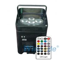China 18W RGBAW UV 6 In 1 Wireless Battery Led Uplight Freedom Par for sale