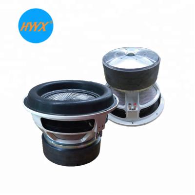 China Carbon Fiber Cone 3000W RMS 89dB 12'' SPL Car Speakers for sale