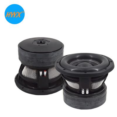 China 10 Inch 85dB 1500W RMS Competition Car Subwoofers for sale