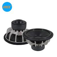 China 15 Inch Dual 2ohm 92dB 2500watt Competition Car Subwoofers for sale