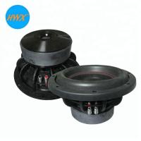 China 65mm Voice Coil Dual 4Ohms Competition Car Subwoofers for sale