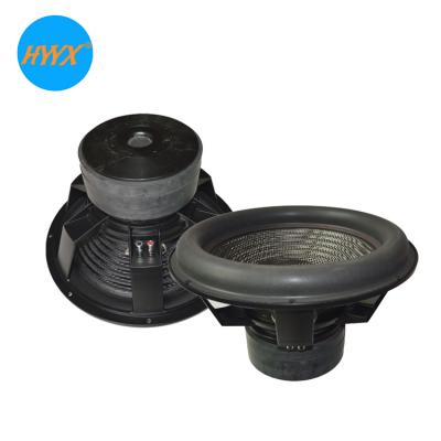 China Carbon Cone 18 Inch 2 Ohms 2000W RMS Car Audio Subwoofer for sale