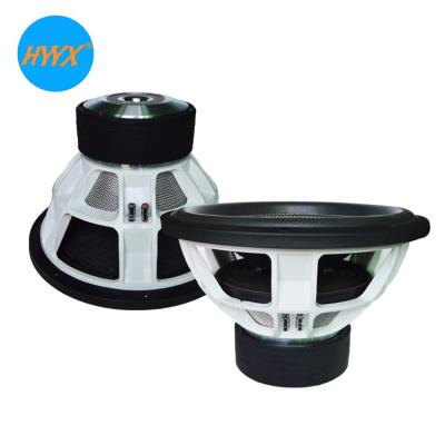 China Dual 2ohms 15 Inch 90dB 2000W Competition Car Subwoofers for sale