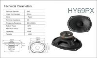 China 6x9 Inch SPL Car Speakers for sale