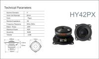 China Home Theatre 2 Channels 60W RMS 20kHz Coaxial Car Speaker for sale