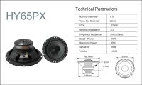 China Home Theatre 2 Channels 60W RMS 20kHz Coaxial Car Speaker for sale