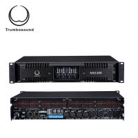 China Digital amplifier professional power amplifier 4 channel amplifier 4x1300W , MX1300 for sale