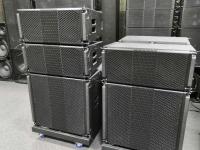 China Double 10 inch line array speaker 10 inch neodymium speaker  line array LA210 for sale