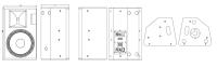 China Monitor speaker 12 inch two way active loudspeaker professional sound speaker TR12A for sale