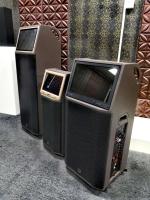China VOD Portable Multimedia Speaker With Bluetooth Android LCD Display for sale