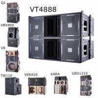 China Polyurea Paint Line Array Cabinet Professional Audio Box for sale