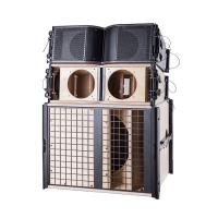 China OEM Empty 8 Inch Professional Audio Speaker With Subwoofer Cabinet Audio Box for sale