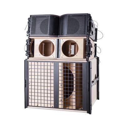 China OEM Empty 8 Inch Professional Audio Speaker With Subwoofer Cabinet Audio Box for sale