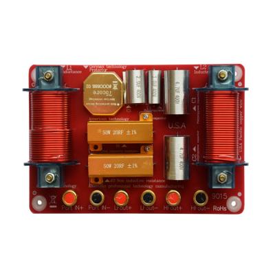 China Two Way Active Crossover Disco Sound System Divider Acoustic Parts For Single 15 Inch for sale