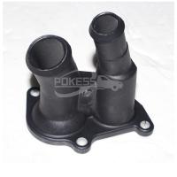 China POKESS 2S6G9K478BD C605151H0A BE8Z8592B C605151H0A 2S6G9 Engine Thermostat Cover for Ford Focus 12 1.6 Ecosport 1.5 Fiesta 13 for sale