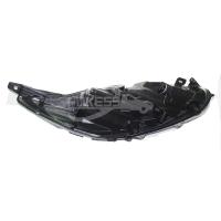 China Auto Headlight Scheinwerfer Ford Fiesta MK6 DA1D51040C DA1D51040A Front Left Black Headlight Ford Fiesta 2013 for sale