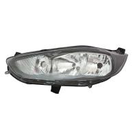 China Auto Headlight Scheinwerfer Ford Fiesta MK6 DA1D51040C DA1D51040A Front Left Black Headlight Ford Fiesta 2013 for sale