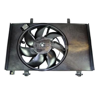 China ZJ3615025E ZJ3615025D ZJ3615025B ZJ3615025C ZJ3615025F Radiator Cooling Fan Assembly With Resistor for Ford Fiesta 09-12 for sale