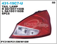 China Factory Outlet High Quality Taillights  OEM DA1D51150B  for ford Fiesta 2013 for sale