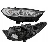 China DEPO Auto Headlight HS7313W030DD HS7313W030DE Ford Mondeo Fusion 2017-2019 Front Left Black LED DRL Strip Headlight for sale