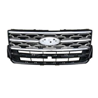 China Explorer Raptor Spare Parts Car Body Kits Grills JB5Z8200AK JB5Z8200AF 2018 Explorer Accessories Front Bumper Grill for Ford for sale