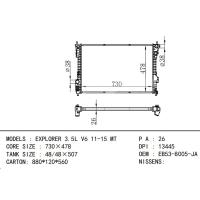 China 2011 3.5 Ford Explorer Radiator Car Engine Parts EB5Z8005E For Cooling for sale