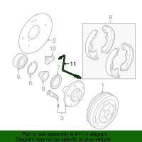 China ZZC1-43-820A ZZD143820 Car Disc Brake Oil Pipe Auto Parts For Mazda / Escape 05-07 for sale