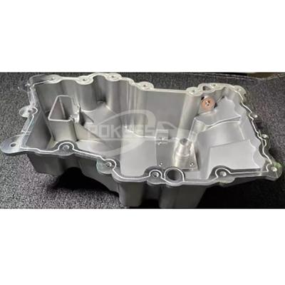 China FT4E6675DC FT4E6675DF Diesel Engine Aluminum Oil Pan For Ford Edge Taurus 2.7T Lincoln for sale