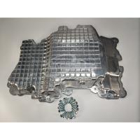 China FT4E6675DC FT4E6675DF Diesel Engine Aluminum Oil Pan For Ford Edge Taurus 2.7T Lincoln for sale