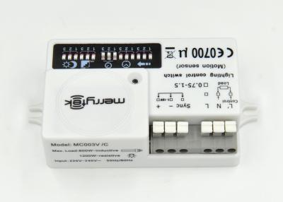 China 800W 220-240Vac Input 1-10V Cluster Control Motion Sensor With Plastic Housing for sale