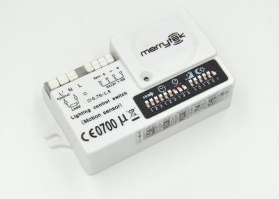 China Clustered Control RF Wireless Motion Sensor High Anti - Interference 3 Step Dimming for sale
