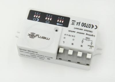 China Energy Saving Wall Mount Microwave Motion Sensor With 150° Detection Angle for sale