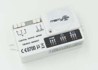 China 12Vdc Dry Contact Waterproof Dimmable Motion Sensor , Wall Mounted Motion Sensor for sale