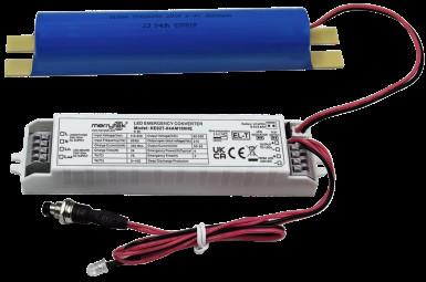 China 2W 3-hour LiFePO4 Battery Emergency LED Driver With Battery Auto Testing And Self-testing Optional With 5 Years Warranty for sale