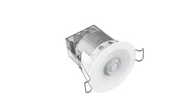 China Easy use series dual channel output flush-mounted PIR Occupancy Switches Occupancy detectors and motion detectors for sale