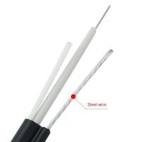 China GJYXC8H Outdoor Fiber Optic Cable 8 FRP Strength G.652D LSZH 12 Core Single Mode for sale