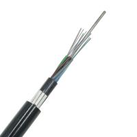 China Aerial Glass Yarn 24 Core Fiber Cable GYFTY73 Types OEM ODM for sale