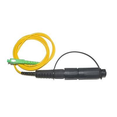 China Outdoor FTTA Fiber Optic Patch Cable IP67 With Hoptic Connector for sale