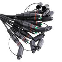 China Single Tube Singlemode FTTH Solution Cable OptiTap To SC APC Jumper Type for sale