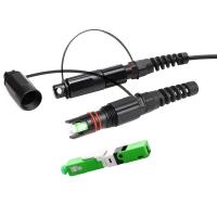 China Durable Reinforced FTTH Solution Adapter For SC Fast Connector for sale