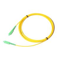 China SC APC Fiber Cable Patch Cord 2mm Single Mode Simplex for FTTH System for sale